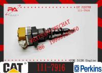 China Caterpillar 3126B 3126E Diesel Fuel Injector 111-7916 128-6601 2.0kg 24 Month Warranty for sale
