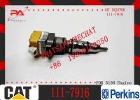 China Caterpillar 3126B 3126E Diesel Fuel Injector 111-7916 128-6601 2.0kg 24 Month Warranty for sale