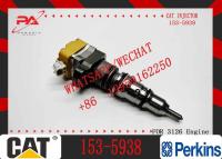 China Caterpillar 3126B Fuel Injector 153-5938 116-3526 188-1320 for Excavator E325C 2.0kg for sale