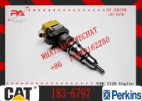 China Caterpillar 3126 Engine Fuel Injector 183-6797 0R-9348 10R-1262 222-5965 188-1320 10R-0781 1.9 kg for sale