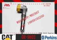 China Diesel Common Rail Injector 0R-9803 232-1173 for Caterpillar 3412 3412E Engine 2.2 kg for sale
