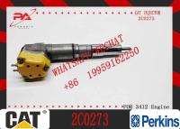 China Fuel Injector 10R-1267 2C0273 for Caterpillar 3412 3412E Engine 1.9 kg 24 Month Warranty for sale