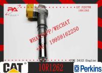 China Diesel Fuel Injector 10R1262 222-5963 for CAT 3412 Engine High Strength Alloy Steel 2.0 kg for sale