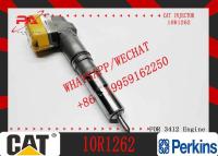 China Diesel Fuel Injector 10R1262 222-5963 for CAT 3412 Engine High Strength Alloy Steel 2.0 kg for sale