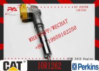 China Diesel Fuel Injector 10R1262 222-5963 for CAT 3412 Engine High Strength Alloy Steel 2.0 kg for sale