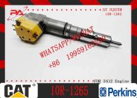 China CAT 10R-1265 3412 Diesel Engine Fuel Injector 2.1kg 12 Month Warranty OEM 20R-5392 for sale