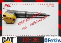 China CAT 10R-1265 3412 Diesel Engine Fuel Injector 2.1kg 12 Month Warranty OEM 20R-5392 for sale