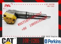 China CAT 10R-1265 3412 Diesel Engine Fuel Injector 2.1kg 12 Month Warranty OEM 20R-5392 for sale