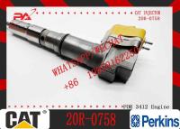 China Genuine Caterpillar 20R-0758 Diesel Fuel Injector for 3412 Engine 2.0 kg 12-Month Warranty for sale