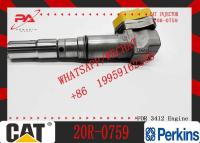 China CAT 3412 Truck Engine Fuel Injector 20R-0759 104-3377 2.05 kg Diesel Spray Valve Spare Parts for sale