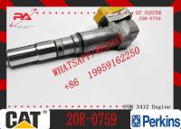 China CAT 3412 Truck Engine Fuel Injector 20R-0759 104-3377 2.05 kg Diesel Spray Valve Spare Parts for sale