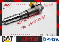 China CAT 3412 Truck Engine Fuel Injector 20R-0759 104-3377 2.05 kg Diesel Spray Valve Spare Parts for sale