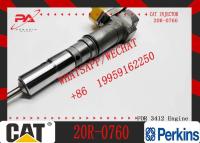 China Diesel Fuel Injector 20R-0760 116-3526 for CAT 3412 Engine 2.05 kg 12 Month Warranty for sale