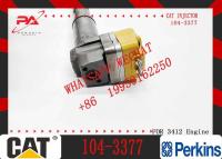 China Diesel Engine Fuel Injector 174-7526 104-3377 for CAT 3412E 2.1 kg for sale