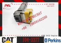China Diesel Engine Fuel Injector 174-7526 104-3377 for CAT 3412E 2.1 kg for sale