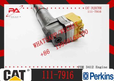 China Fuel Injector 104-3377 174-7526 111-7916 for CAT 3408E 3412E Engine 769D 773D 775D 631E 633E II 637E for sale