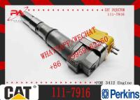 China Fuel Injector 104-3377 174-7526 111-7916 for CAT 3408E 3412E Engine 769D 773D 775D 631E 633E II 637E for sale