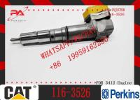 China Diesel Fuel Injector 116-3526 20R-4148 for CAT 3412 Engine 1.9 kg 24 Month Warranty for sale