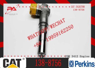 China Caterpillar 3412 Diesel Injector 138-8756 2.0kg High Strength Alloy Steel 24 Month Warranty for sale