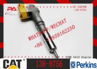 China Caterpillar 3412 Diesel Injector 138-8756 2.0kg High Strength Alloy Steel 24 Month Warranty for sale