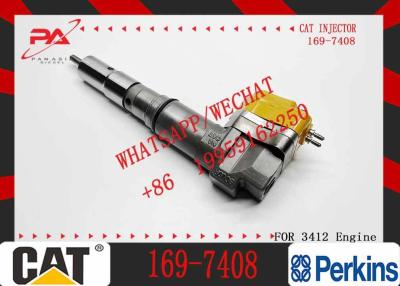 China KJC Excavator Fuel Injector 169-7408 4CR01974 for Caterpillar 3412 Engine 2.1kg for sale