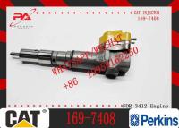 China KJC Excavator Fuel Injector 169-7408 4CR01974 for Caterpillar 3412 Engine 2.1kg for sale