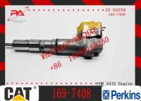 China KJC Excavator Fuel Injector 169-7408 4CR01974 for Caterpillar 3412 Engine 2.1kg for sale