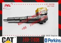 China KJC Excavator Fuel Injector 169-7408 4CR01974 for Caterpillar 3412 Engine 2.1kg for sale