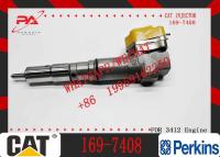 China KJC Excavator Fuel Injector 169-7408 4CR01974 for Caterpillar 3412 Engine 2.1kg for sale