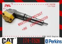 China Caterpillar 3412E 3408 Fuel Injector 232-1173 174-7526 10R-1266 Excavator Engine Parts 2.0 kg for sale
