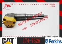 China Caterpillar 3412E 3408 Fuel Injector 232-1173 174-7526 10R-1266 Excavator Engine Parts 2.0 kg for sale