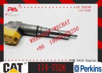 China Caterpillar 3412E 3408 Fuel Injector 232-1173 174-7526 10R-1266 Excavator Engine Parts 2.0 kg for sale