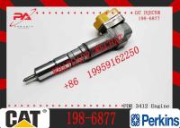 China PINDUN Diesel Injector Assembly 198-6877 for Caterpillar 3412E Engine 2.0 kg Alloy Steel for sale