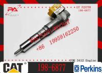 China PINDUN Diesel Injector Assembly 198-6877 for Caterpillar 3412E Engine 2.0 kg Alloy Steel for sale