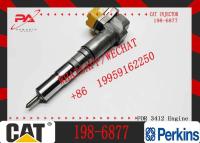 China PINDUN Diesel Injector Assembly 198-6877 for Caterpillar 3412E Engine 2.0 kg Alloy Steel for sale