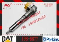 China PINDUN Diesel Injector Assembly 198-6877 for Caterpillar 3412E Engine 2.0 kg Alloy Steel for sale