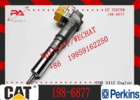 China PINDUN Diesel Injector Assembly 198-6877 for Caterpillar 3412E Engine 2.0 kg Alloy Steel for sale