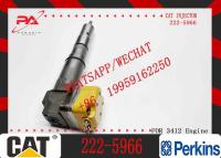 China Caterpillar 3412 Diesel Engine Injector 222-5966 OEM 204-2467 198-4752 2.1kg 18mo Warranty for sale