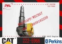 China Caterpillar 3412 Diesel Engine Injector 222-5966 OEM 204-2467 198-4752 2.1kg 18mo Warranty for sale