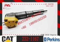 China Caterpillar 3412 Diesel Common Rail Fuel Injector 232-1167 204-2467 2.0kg Alloy Steel for sale
