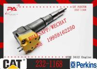 China Fuel Injector 232-1168 174-7526 for Caterpillar 3412E 3408E Engine 2.0 kg for sale