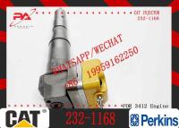 China Fuel Injector 232-1168 174-7526 for Caterpillar 3412E 3408E Engine 2.0 kg for sale