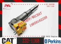 China Fuel Injector 232-1168 174-7526 for Caterpillar 3412E 3408E Engine 2.0 kg for sale
