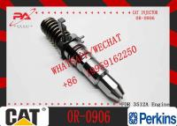 China CAT Fuel Injector 0R-0906 4W-3563 for 3512A Engine 2.05kg High-Strength Alloy Steel for sale