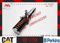 China Diesel Engine Fuel Injector 0R-1758 7C-9577 for Caterpillar 3512A 3500 Series 2.0 kg for sale