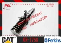 China Diesel Engine Fuel Injector 0R-1758 7C-9577 for Caterpillar 3512A 3500 Series 2.0 kg for sale