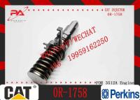 China Diesel Engine Fuel Injector 0R-1758 7C-9577 for Caterpillar 3512A 3500 Series 2.0 kg for sale