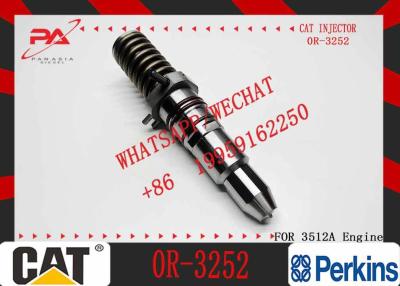 China Caterpillar 0R-3252 Fuel Injector 2W-5201 6I-4357 for 3512A Engine Excavator Truck for sale