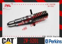 China Diesel Fuel Injector 6I-4355 2W-5201 for CAT 3512A Engine High-Strength Alloy Steel 2.1 kg for sale