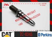 China Caterpillar 3512A Diesel Fuel Injector 7C-0345 9Y-1785 0R-8338 2.0kg High Strength Alloy Steel for sale